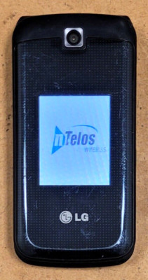 LG Wine 2 II AN430 - Gray ( nTelos ) Very Rare CDMA Flip Phone - No ...