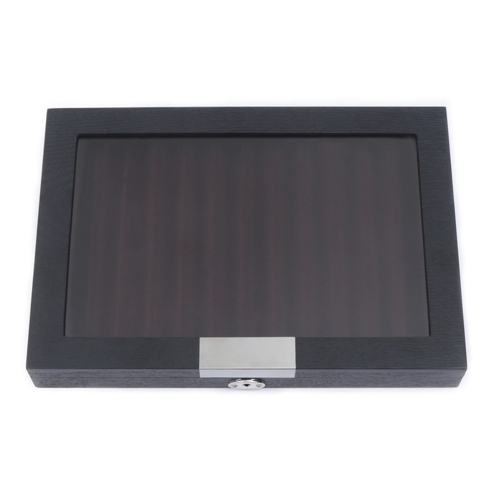 12 Slots Wood Pen Storage Box Fountain Pen Display Case Organizer With ...