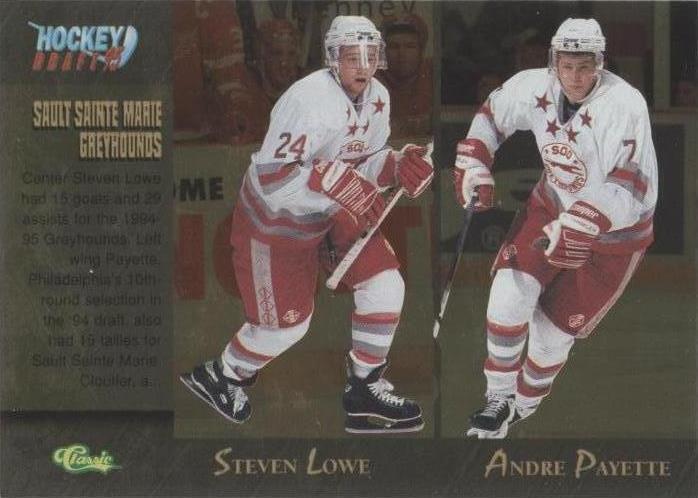 1995 Classic Draft - Joe Thornton, Dan Cloutier, Steven Lowe #95 Gold ...