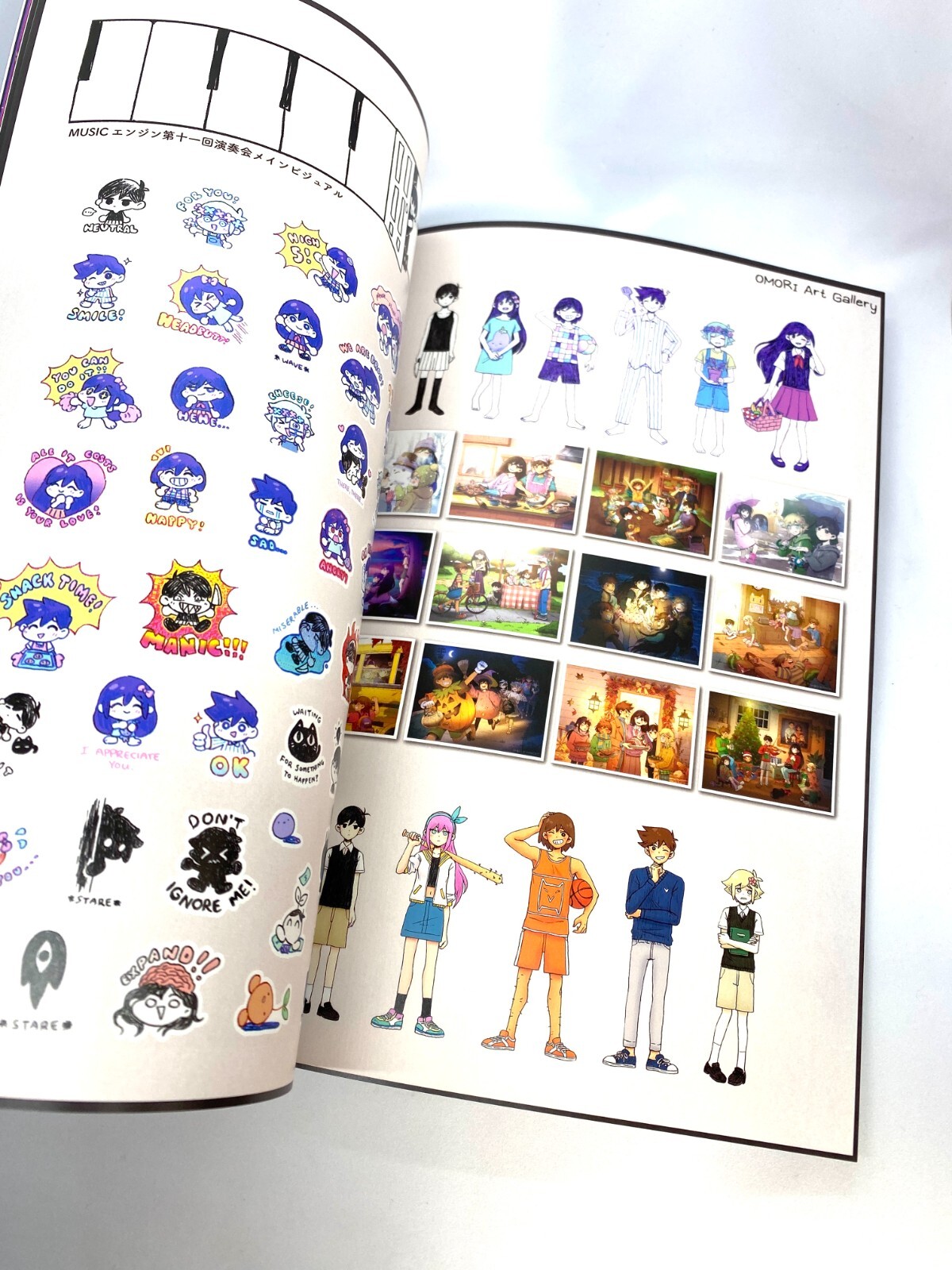 Omori 3rd Anniversary Concert Pamphlet Seal sticker Limited Rare OMORI ...