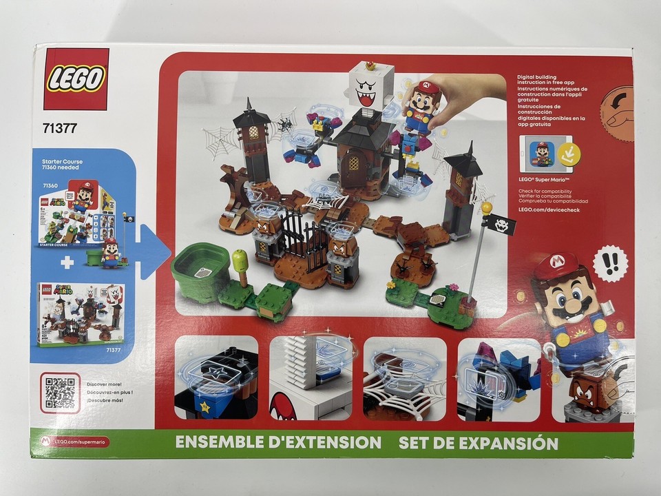 LEGO Super Mario King Boo and the Haunted Yard Expansion Set 71377 New ...