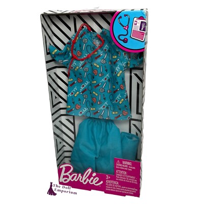 Barbie / Ken Doll Careers Fashion Pack - 2018 Nurse Set, New #FXJ52 | eBay