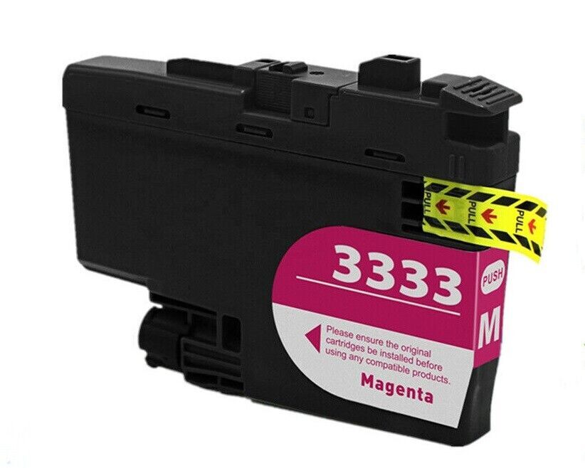 4X Generic LC3333 LC-3333 Ink Cartridge For Brother DCP-J1100dw MFC ...