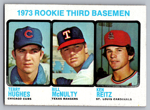 1973 TOPPS #603 TERRY HUGHES/BILL McNULTY/KEN REITZ ROOKIES | eBay