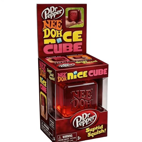 Needoh Limited Edition Dr Pepper Nice Cube Suptid Squish New With Box ...
