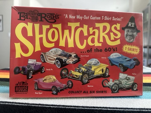 house industries Ed Roth Show Cars T Shirt Road Agent | eBay