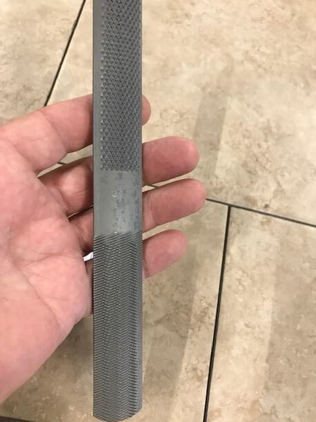 Wood Rasp File 4 Way Premium Grade High Carbon Hand File & Round Half ...
