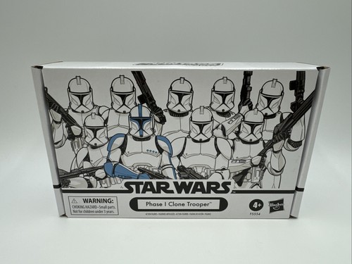 Star Wars Vintage Collection Phase I Clone Trooper Action Figure 4 Pack ...
