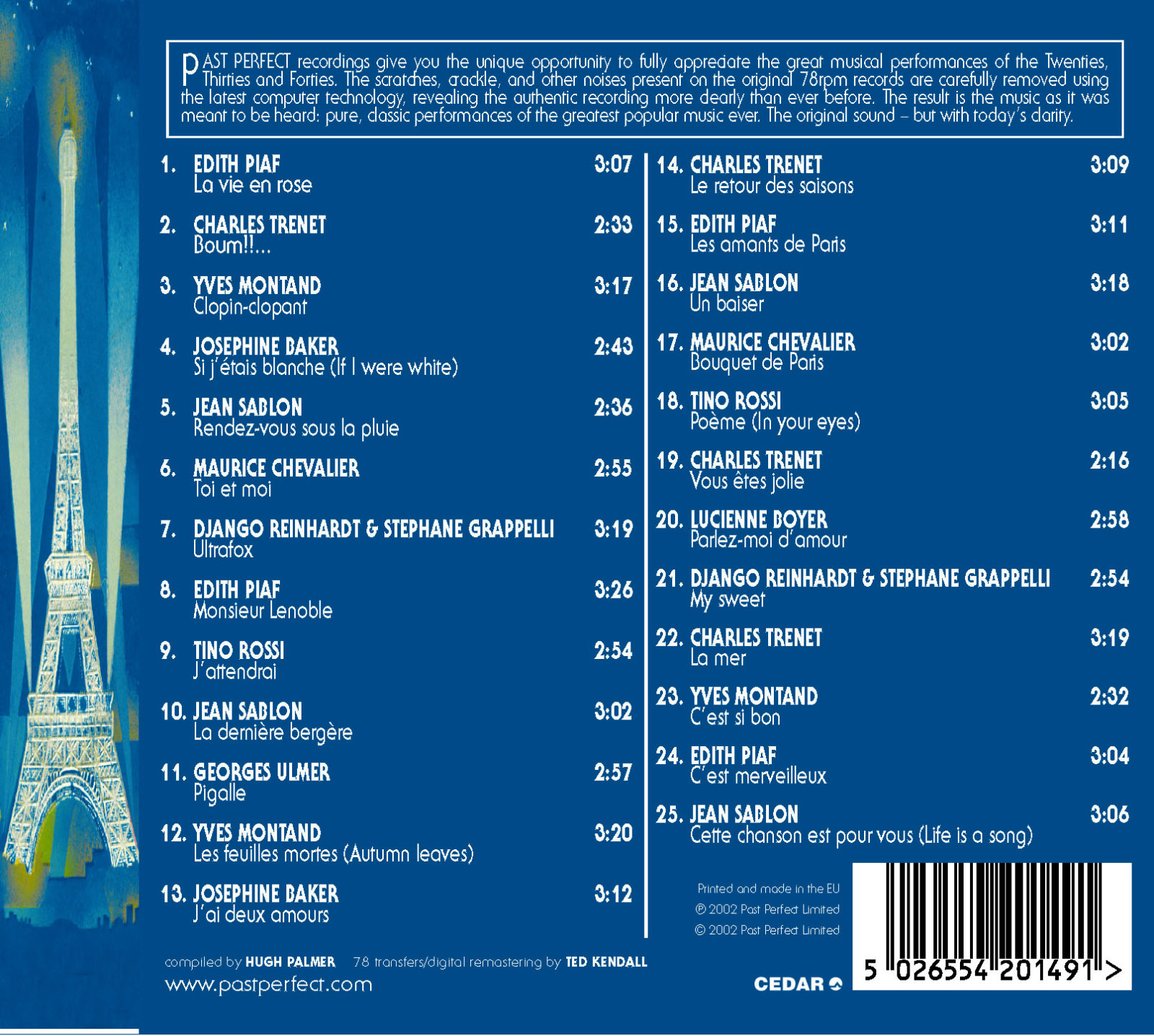 Charles Trénet - Vie Parisienne - French Chansons from the 1930s ...