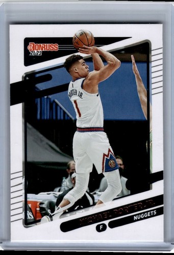 2021-22 Panini Donruss Michael Porter Jr. Denver Nuggets #99 | eBay