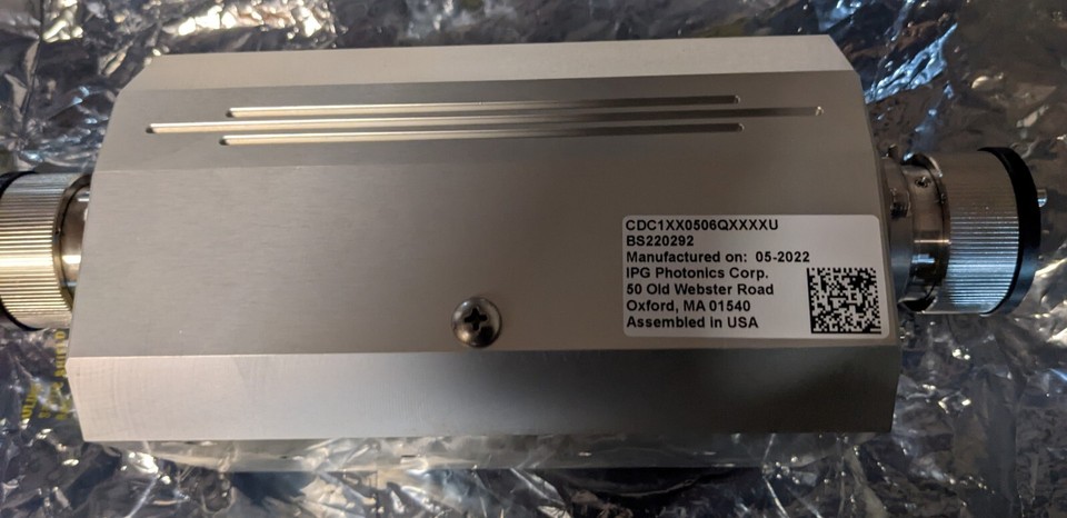 IPG photonics feed to process fiber coupler 10kw HLC8 QBH laser 100 ...