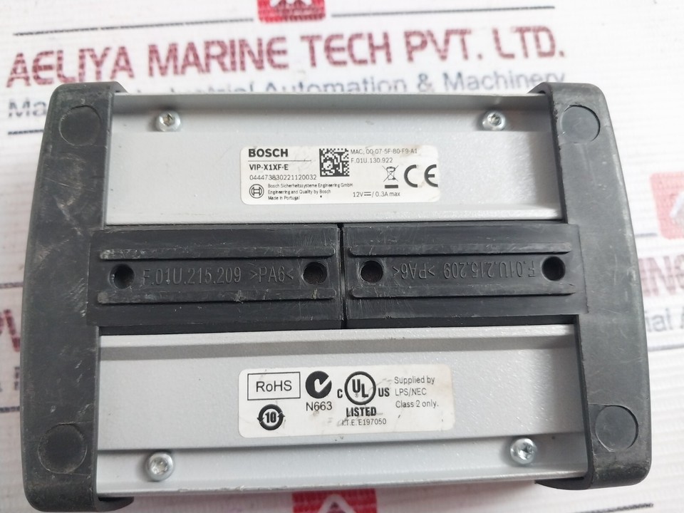 Bosch VIP-X1XF-E Single Channel Video Encoder 0.3A 12VDC | eBay