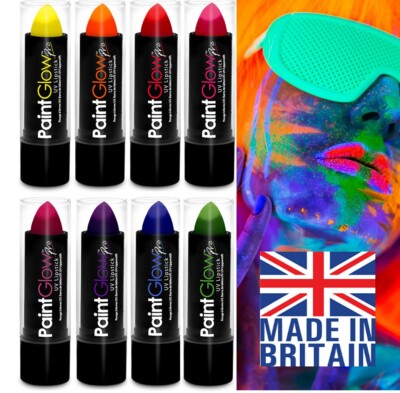 UV Paint Glow Paint UV Lipstick Glow In Dark Paint Rave UK | eBay UK