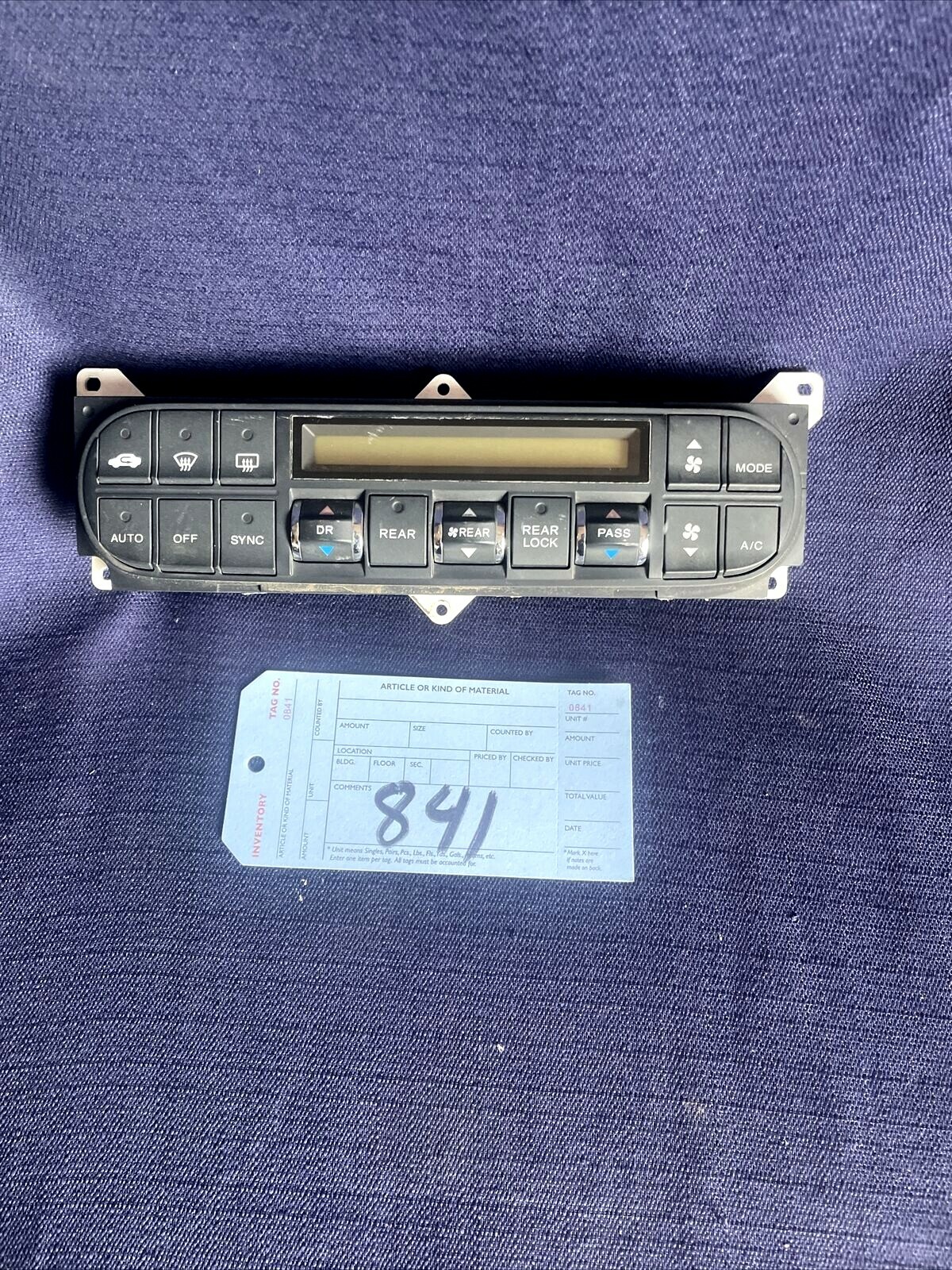 05-07 HONDA ODYSSEY A/C AC HEATER TEMPERATURE TEMP CLIMATE CONTROLS ...