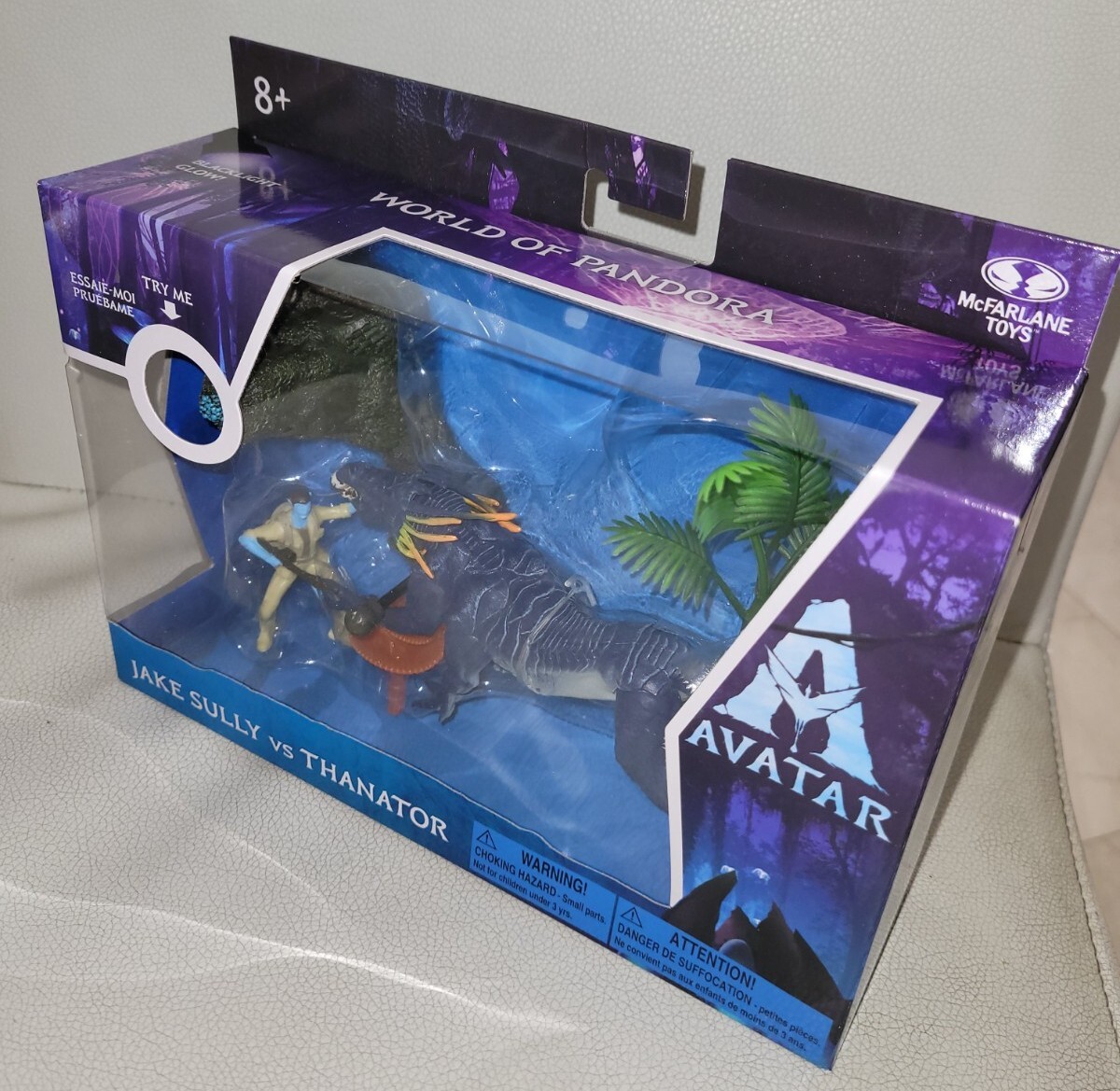 McFarlane Toys - Avatar - Jake Sully vs Thanator Action Figures FAST ...