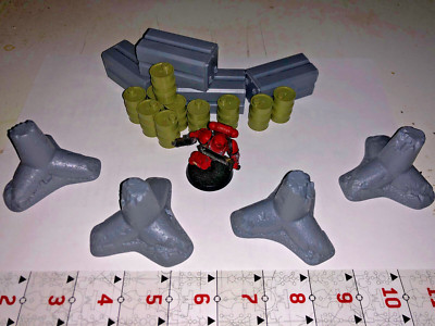 Terrain Dust Tactics axis allies WW2 miniatures 40k 28mm | eBay