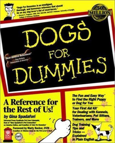 Dogs for Dummies by Gina Spadafori (1996, Trade Paperback) for sale ...