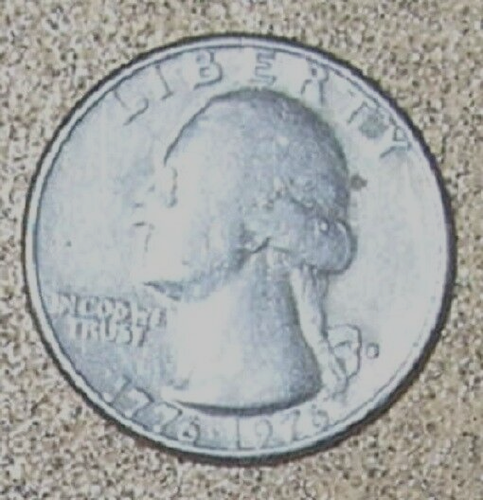 1976 Bi-Centennial Quarter Filled D & DDR Errors; Old Coin Money for ...