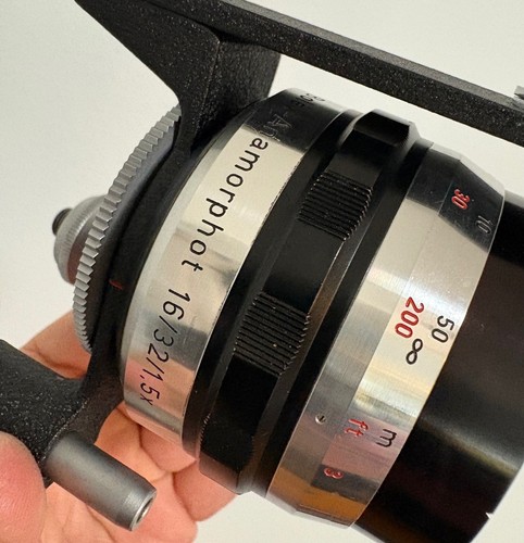 Bolex Moller Anamorphot 16/32/1.5x C Mount H16 16mm Camera Anamorphic ...