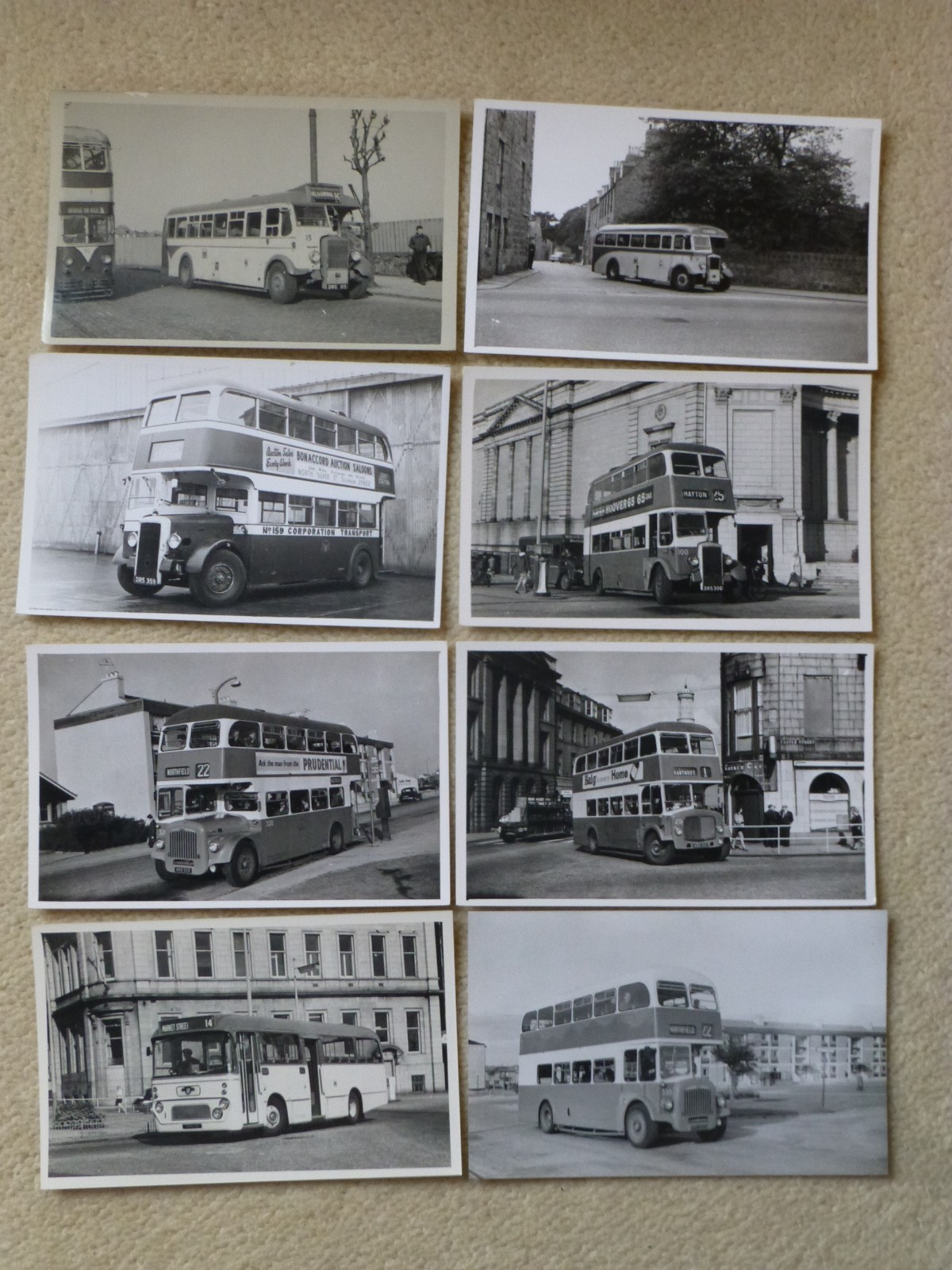 Aberdeen Corporation Transport AEC Daimler Scottish bus photos | eBay UK