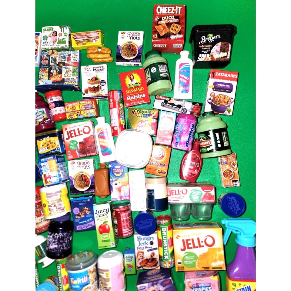 MIni Brands HUGE Lot Zuru approx 140 Mixed Series Items Groceries ...