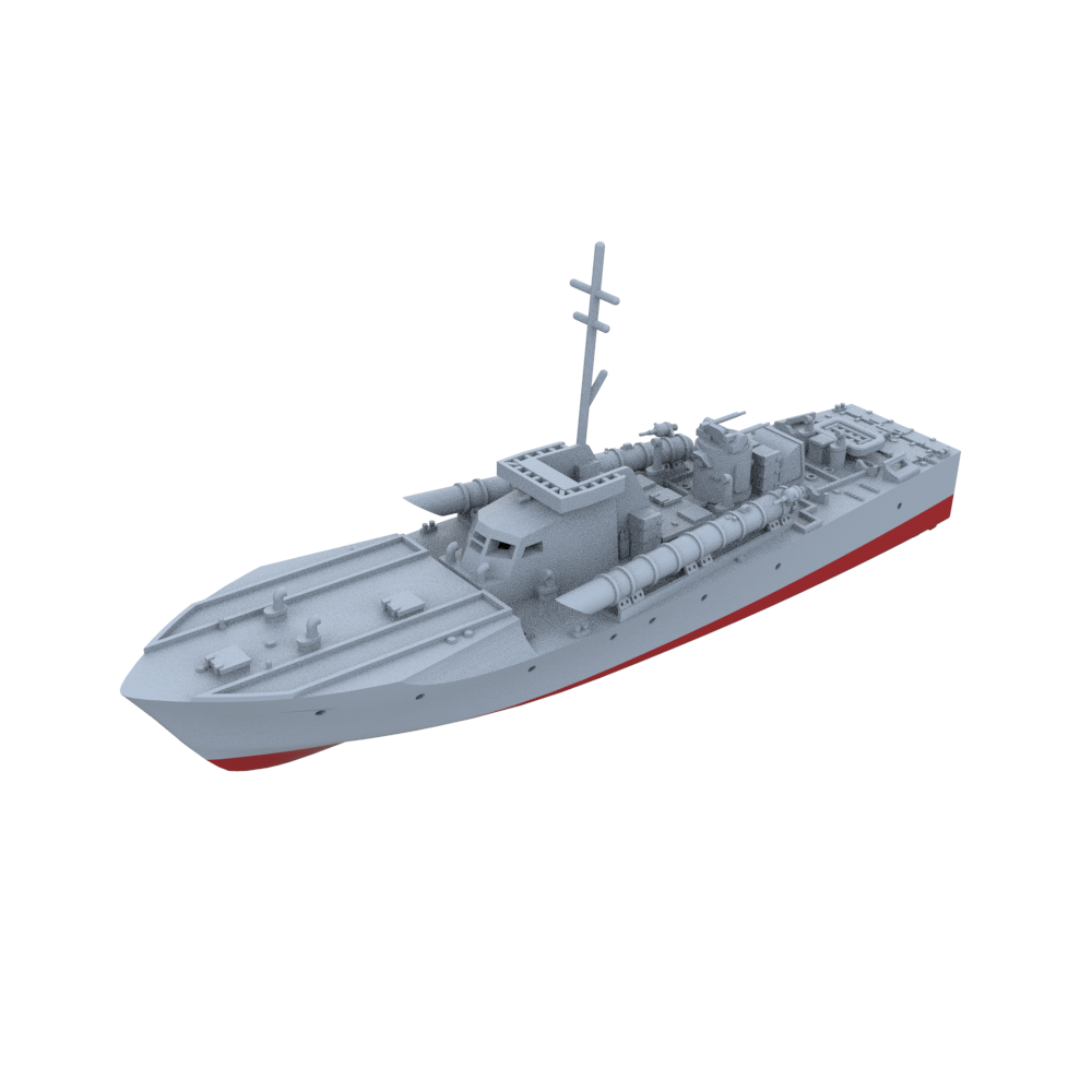 SSMODEL 1/350 Military Model Kit Britain MTB Vosper 1 Series, MTB-35 ...