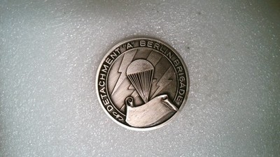 CHALLENGE COIN RARE DETACHMENT A BERLIN BRIGADE SPECIAL FORCES GERMANY ...