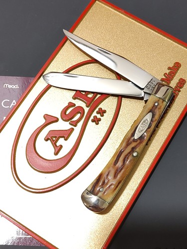 Case XX 40-64 First Model Stag Trapper Knife | eBay