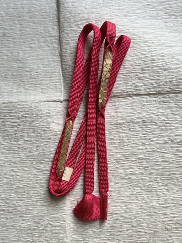 [OBIJIMA] Obijime Vivid Pink Silk | eBay
