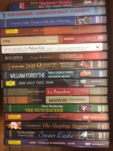 new Opera/ Ballet/ Classical Music DVDs- pick 2 or + to get a shipping ...