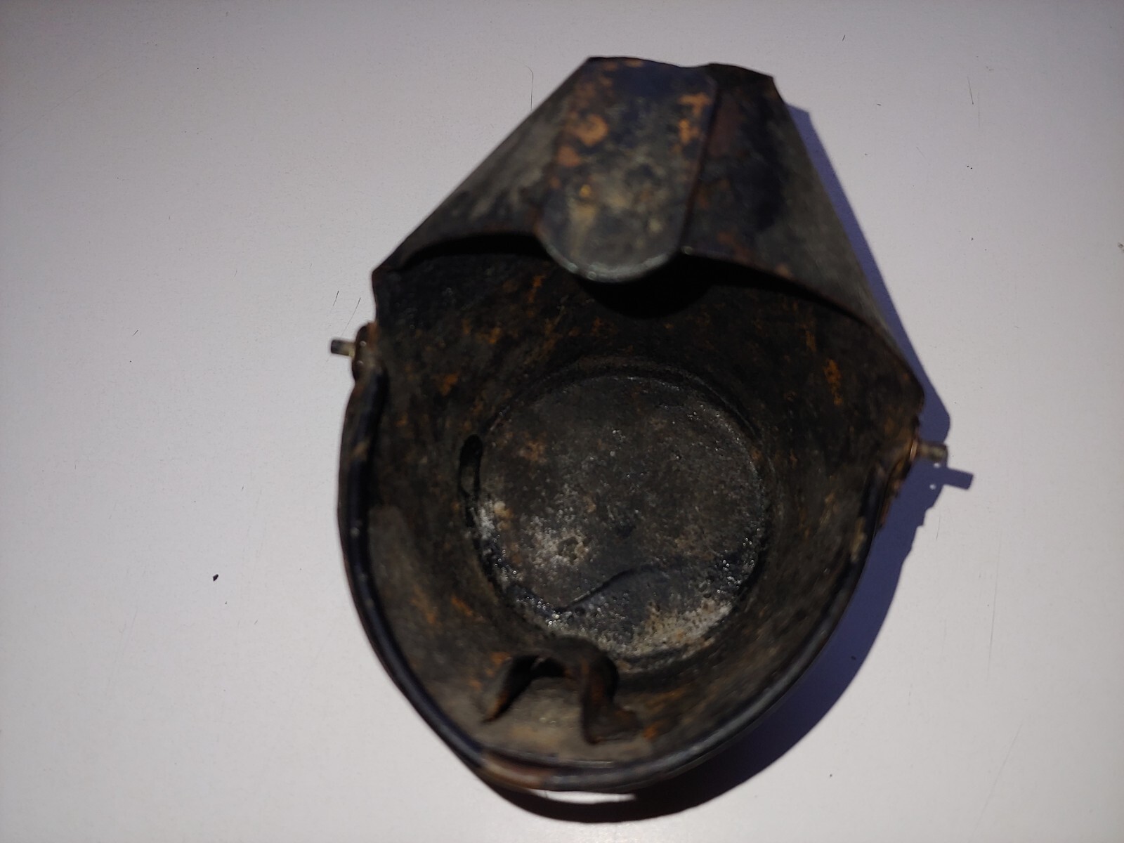 VINTAGE MINI COAL BUCKET ASHTRAY WITH CIGARETTE REST 3" HIGH | eBay