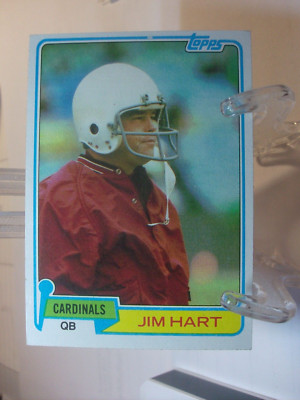 1981 Topps Football Card #401 - Jim Hart - St. Louis Cardinals (97811 ...