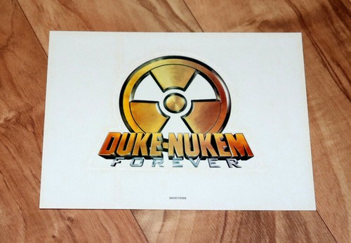 Duke Nukem Forever Very Rare Collectible Sticker PS3 Xbox 360 | eBay