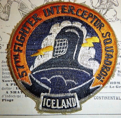 USAF - Rare Patch - 57th FIS - The Black Knights of Keflavik - ICELAND ...