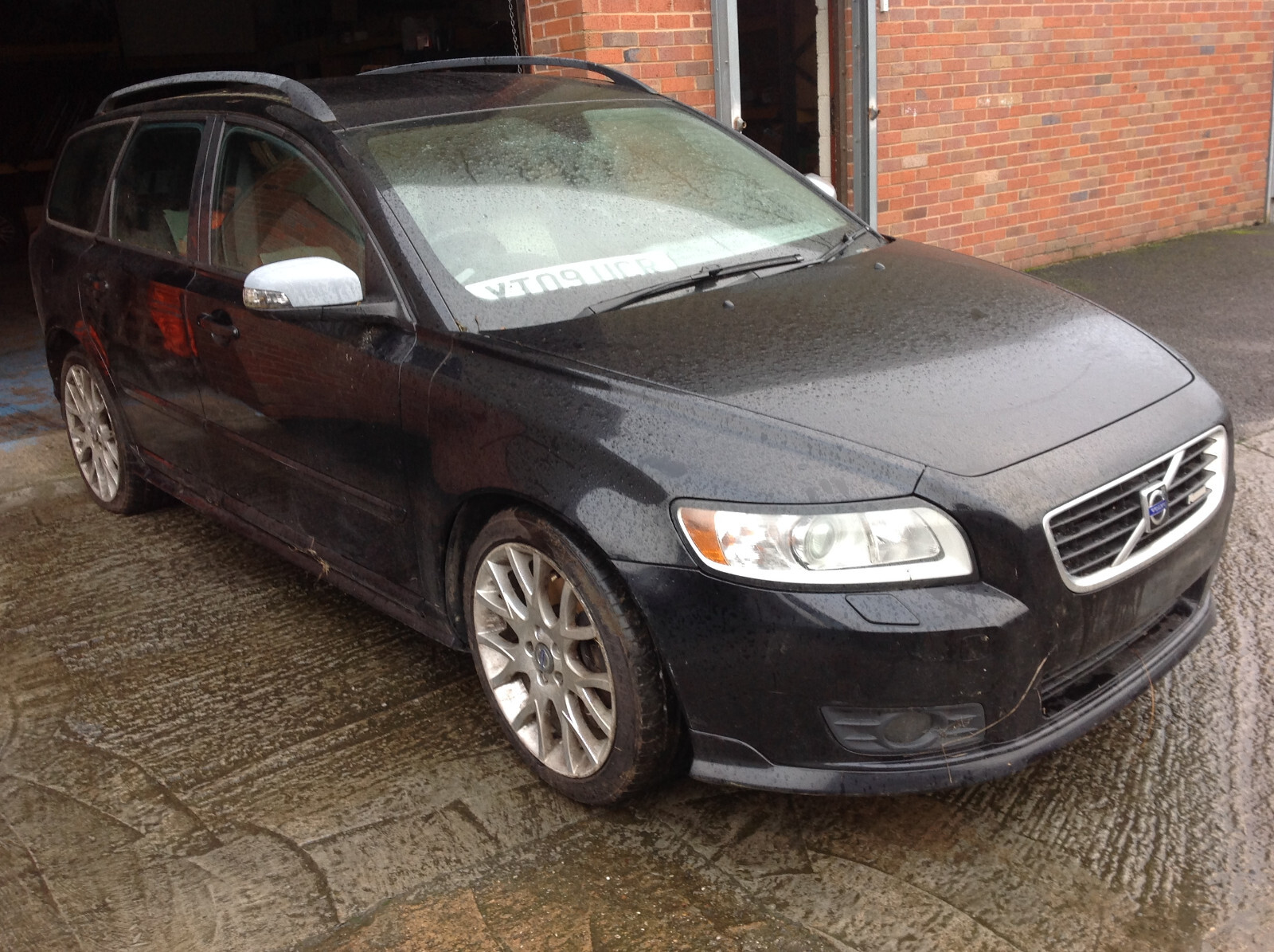 VOLVO V50 COOLANT EXPANSION HEADER WATER TANK HOSE RADIATOR LOWER PIPE ...