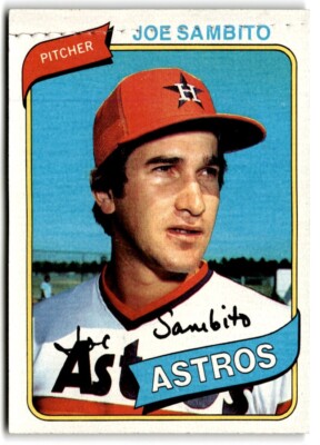 1980 Topps Joe Sambito Houston Astros #571 | eBay