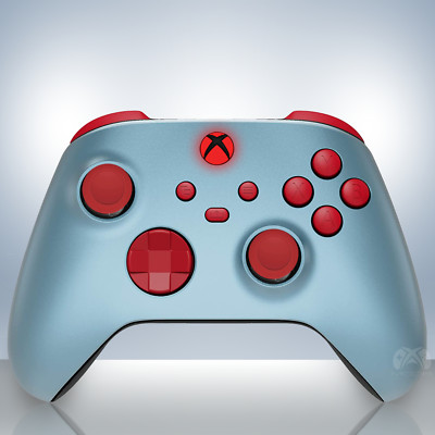 XBOX ONE SERIES CUSTOM ESPORTS CONTROLLER - CRIMSON SKY - CLICKY ...