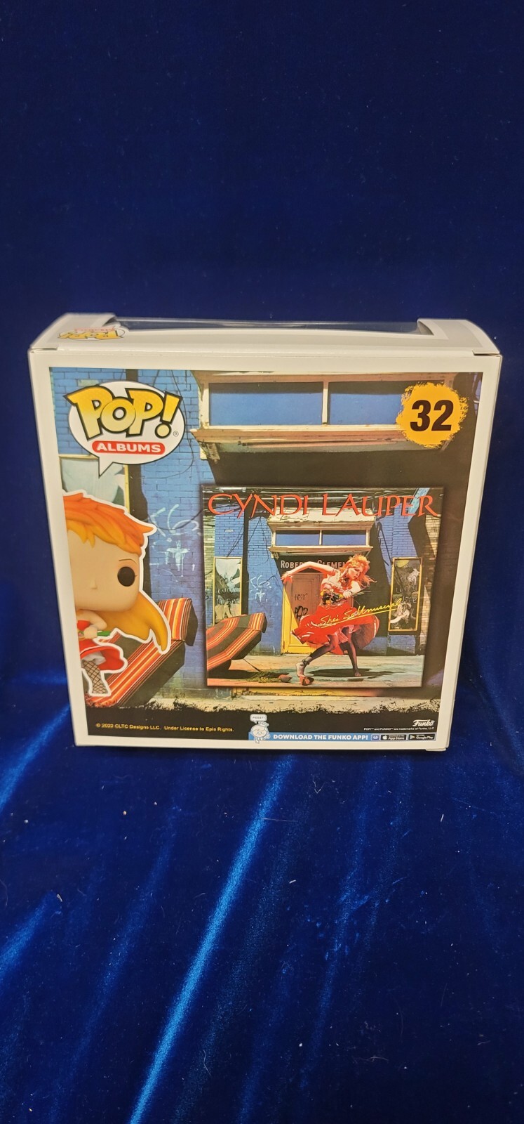 Funko Pop! Album Covers #32 CYNDI LAUPER Album Figure with Case 64368 ...