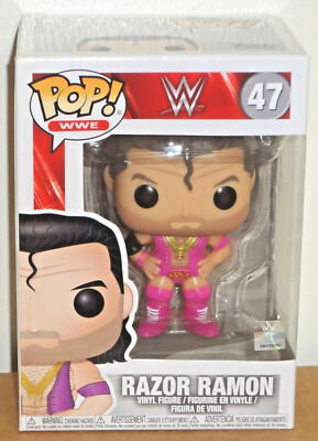 FUNKO POP WWE #47 RAZOR RAMON VINYL WRESTLING FIGURE SCOTT HALL NEW IN ...