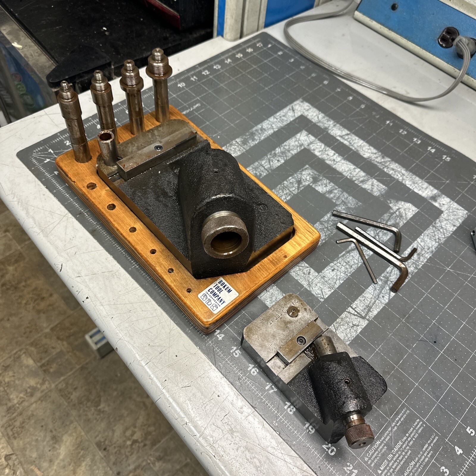 BOKUM AB-1 & 4-12 BORING BAR FIXTURE DIAMOND SET LATHE TOOLING Bm3 | eBay