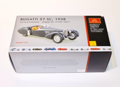 CMC M-106 1:18 Bugatti Type 57 SC Corsica Roadster 1938 Chassis Nr ...