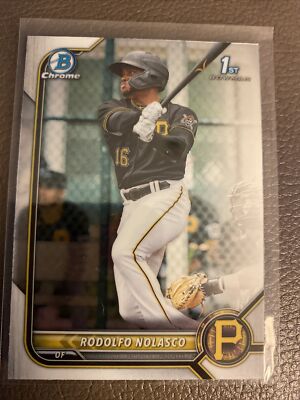 2022 Bowman Chrome Prospects Rodolfo Nolasco Pittsburgh Pirates #BCP-69 ...
