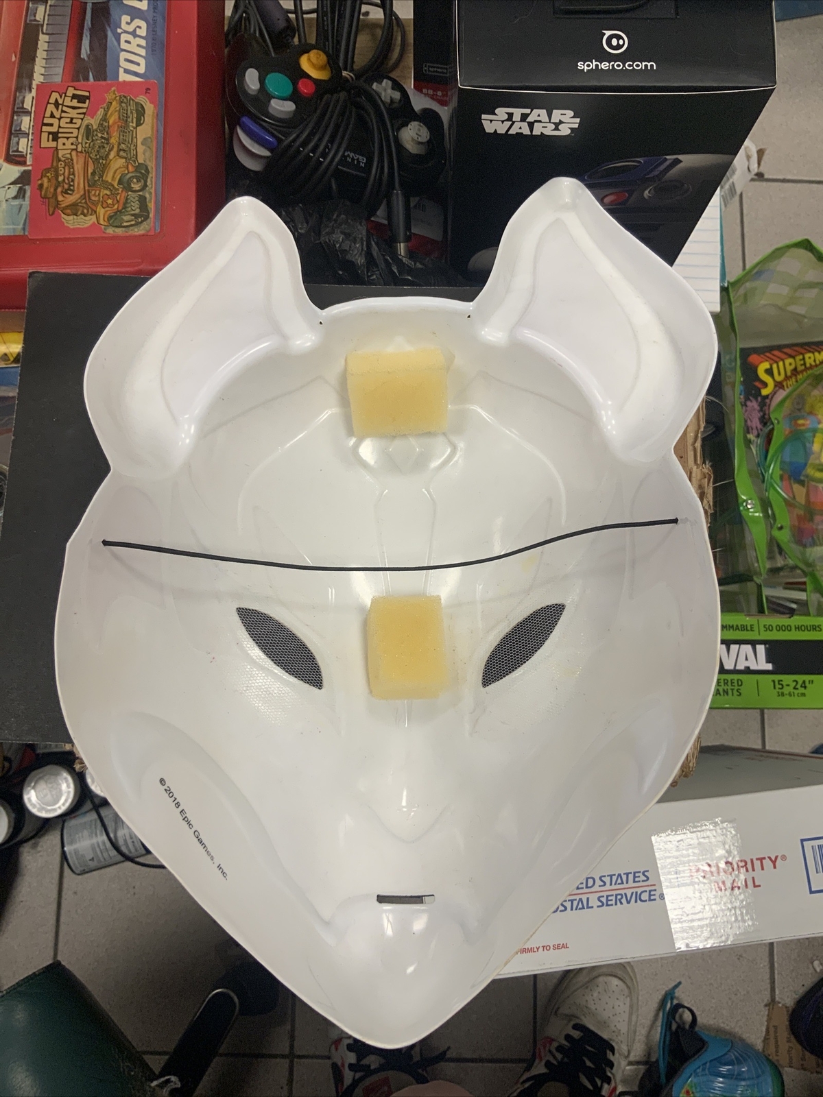 2018 Fortnite Drift Fox Teen Adult Plastic Face Mask … - Gem