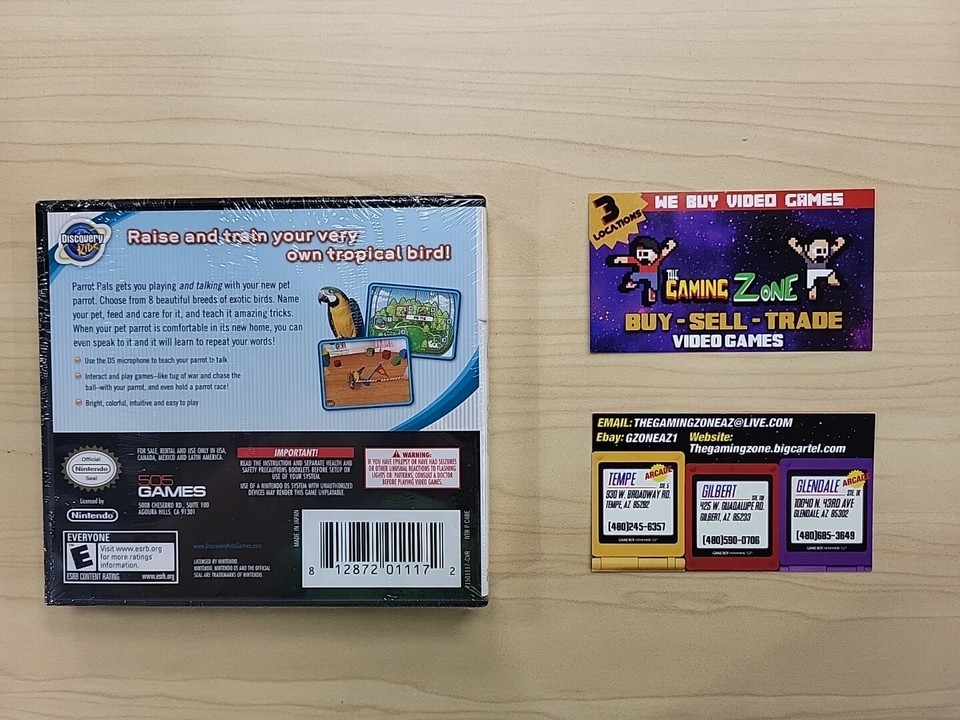 Discovery Kids: Parrot Pals NEW And Sealed (Nintendo DS, 2009 ...