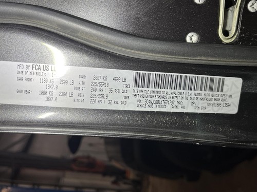 Used Rear Right Suspension Strut fits: 2019 Jeep Compass rear 4WD AT w ...