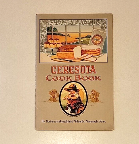 VINTAGE CERESOTA COOK BOOK - THE NORTHWESTERN CONSOLIDATED MILLING CO ...