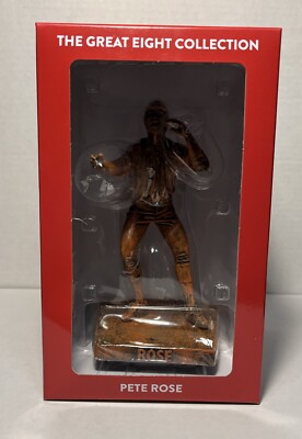 2025 Cincinnati Reds Pete Rose Great Eight Replica Statue Reds HOF | eBay