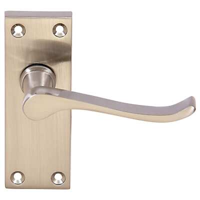 Dale Victorian Scroll Lever Internal Door Handles Latch Privacy Lock ...