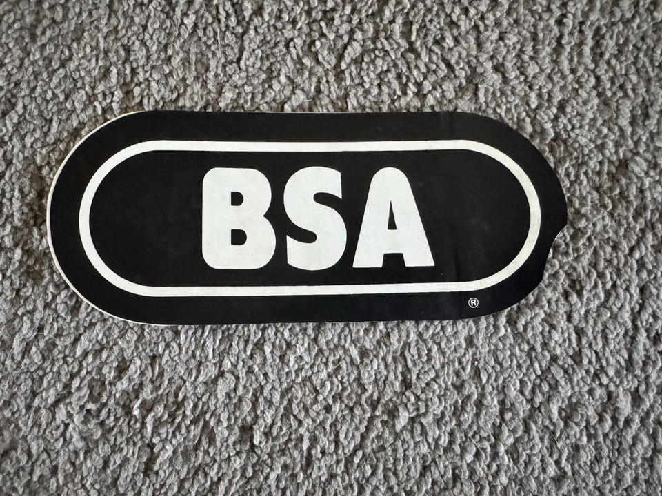 wrif 101 bumper sticker BSA Very Rare | eBay