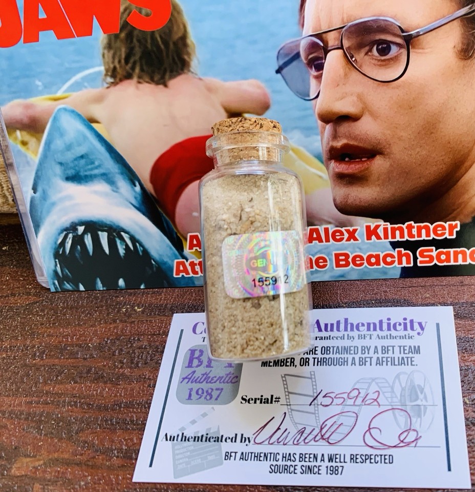 Jaws Movie Memorabilia Original Kintner Boy Shark Attack Sample | eBay